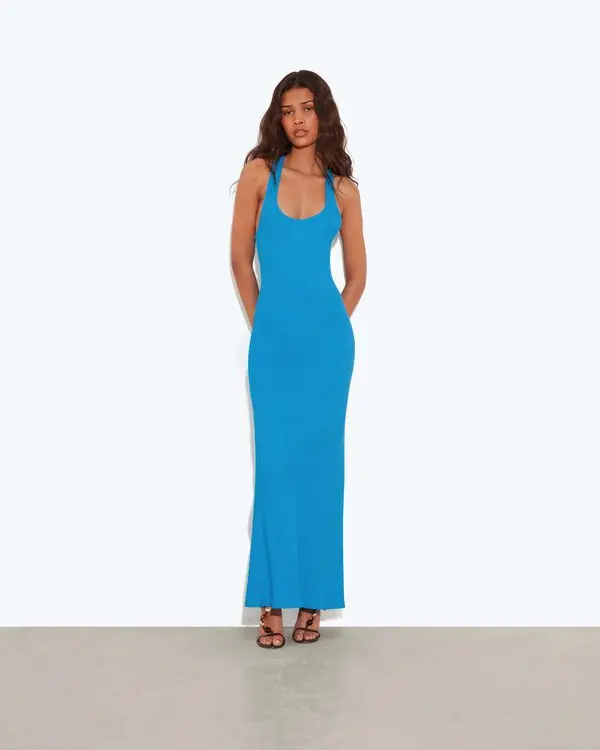 RAT & BOA Taro Midi Dress - Blue