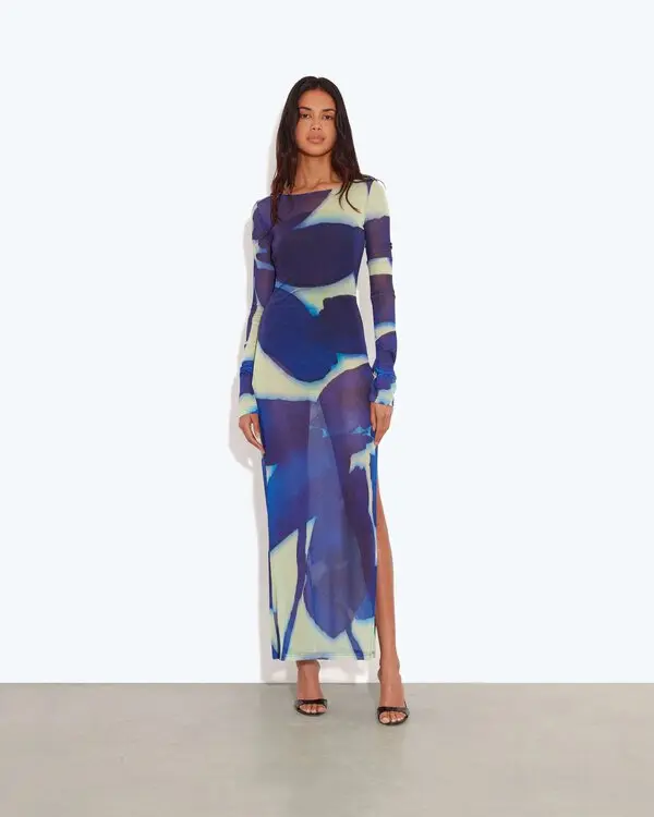 RAT & BOA Santino Floral Dress - Blue