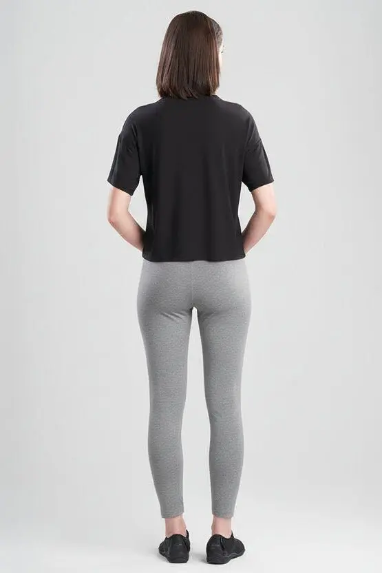 Natori Layering Elements Boxy Tee - Black