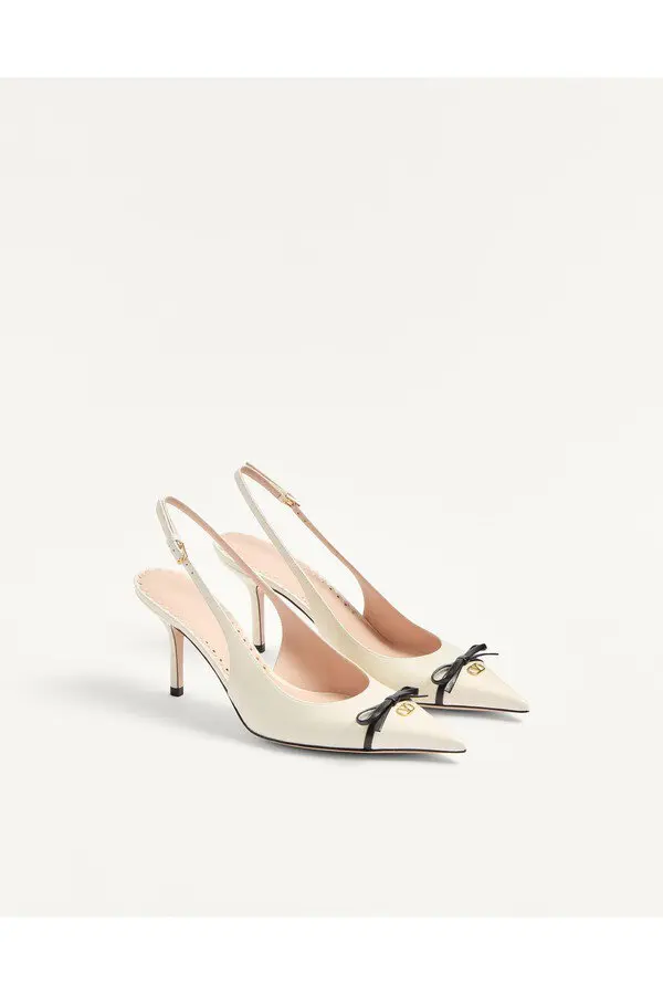 Valentino Garavani Bepointy Slingback Pumps - Black