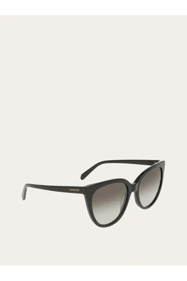 FERRAGAMO Rectangular Sunglasses - Black