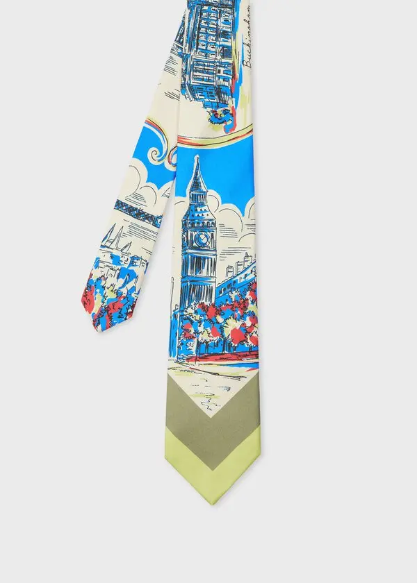 Paul Smith Print Silk Tie