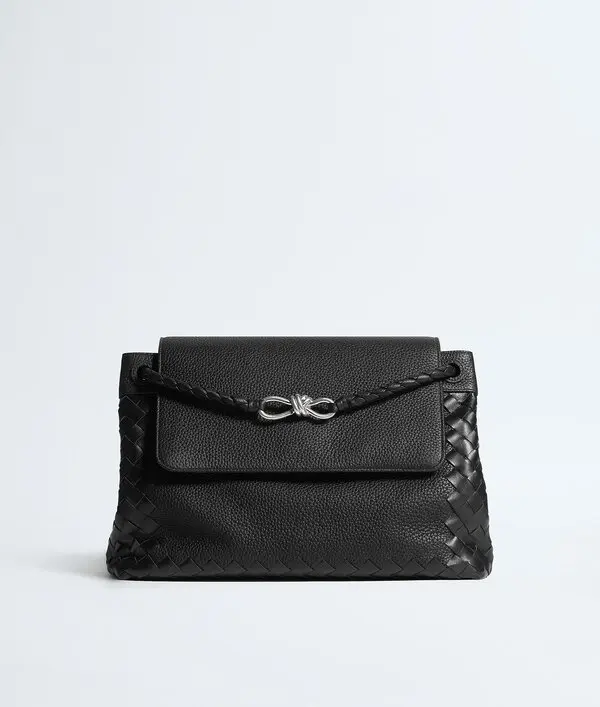 Bottega Veneta Andiamo Messenger - Black