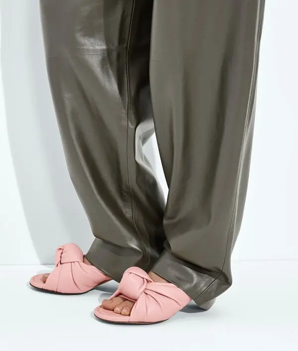 Bottega Veneta Cherry Mule - Blush