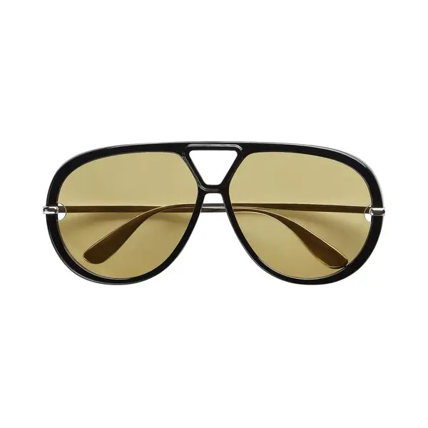 Bottega Veneta Classic Aviator Sunglasses - Black