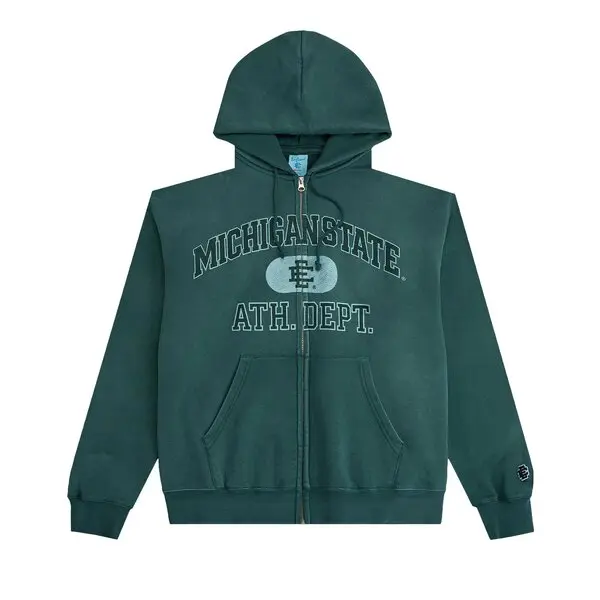 ERIC EMANUEL Ee Michigan St. Zip-up Hoodie - Green