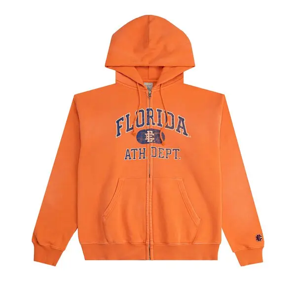 ERIC EMANUEL Ee Florida Zip-up Hoodie /blue - Orange