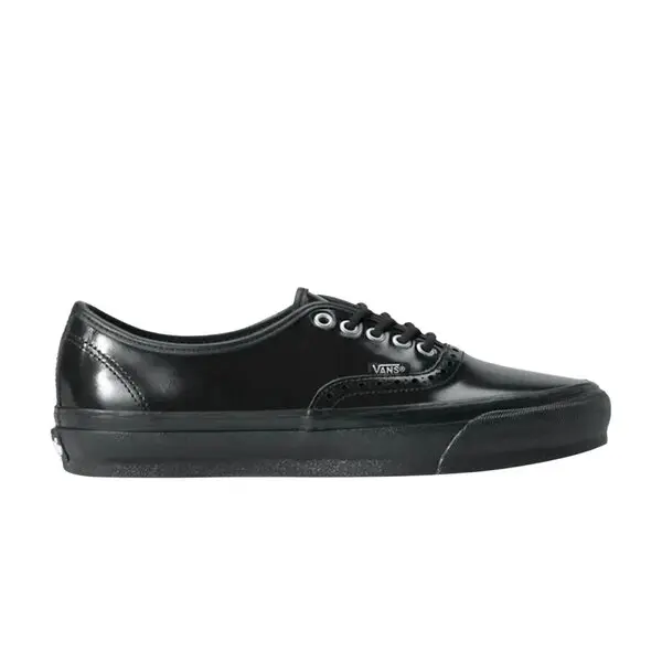 VANS Authentic 44 Siped Vibram Gloss Leather 'brogue - Black
