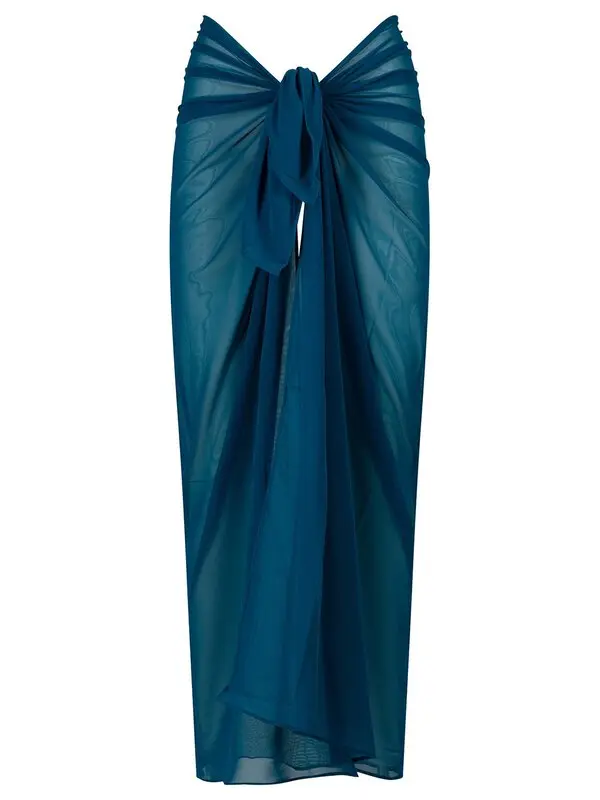 FISICO Tulle Lung Sarong - Blue