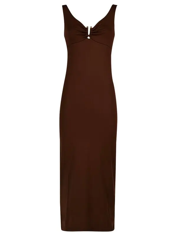 FISICO Buckle Detail Dress