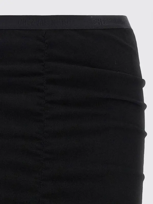 Valentino Garavani Draped Viscose Pencil Skirt