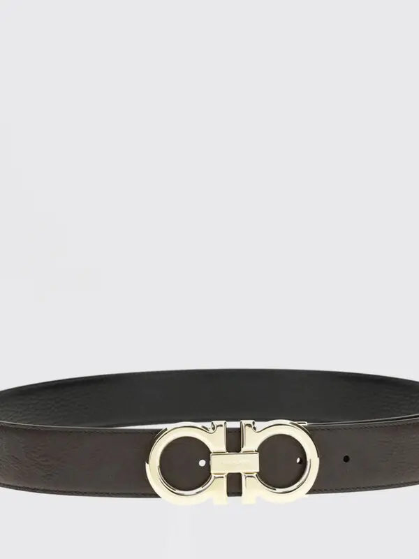 FERRAGAMO Gancini Belt - Dark