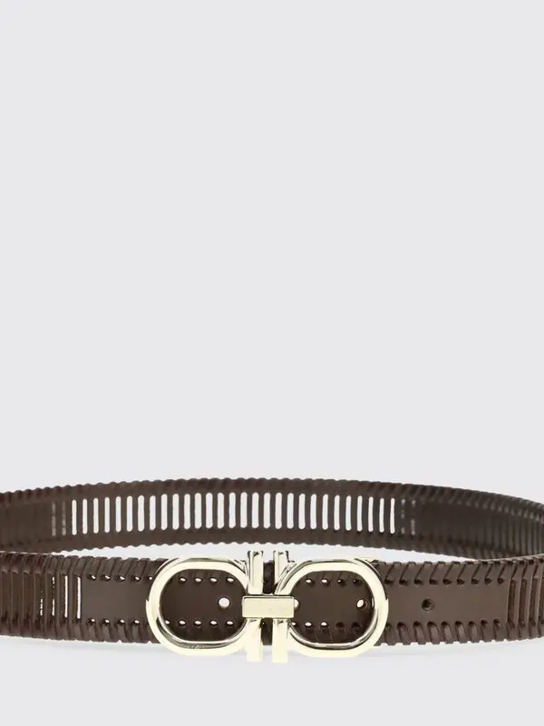 FERRAGAMO Gancini Belt - Dark