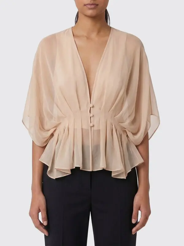 Max Mara Silk Blouse - Beige
