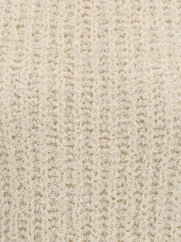 Balmain Knit Top Sleeveless Crewneck - Natural