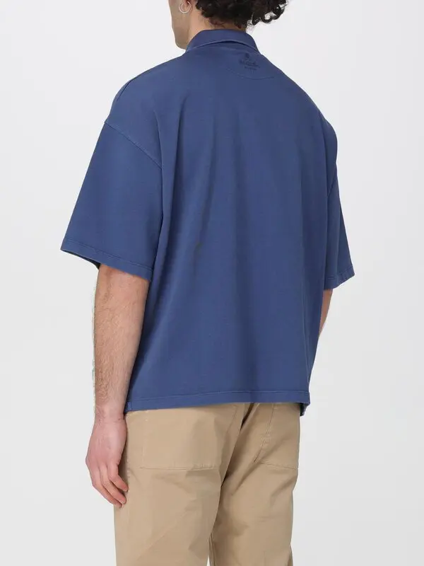 Barena Venezia Cotton Polo Shirt - Blue