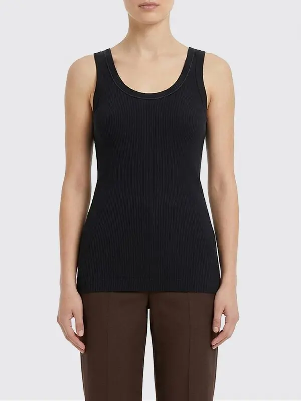 Brunello Cucinelli Ribbed Tank Top - Ocean