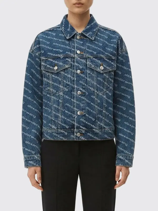 Alexander Wang Denim Jacket - Blue