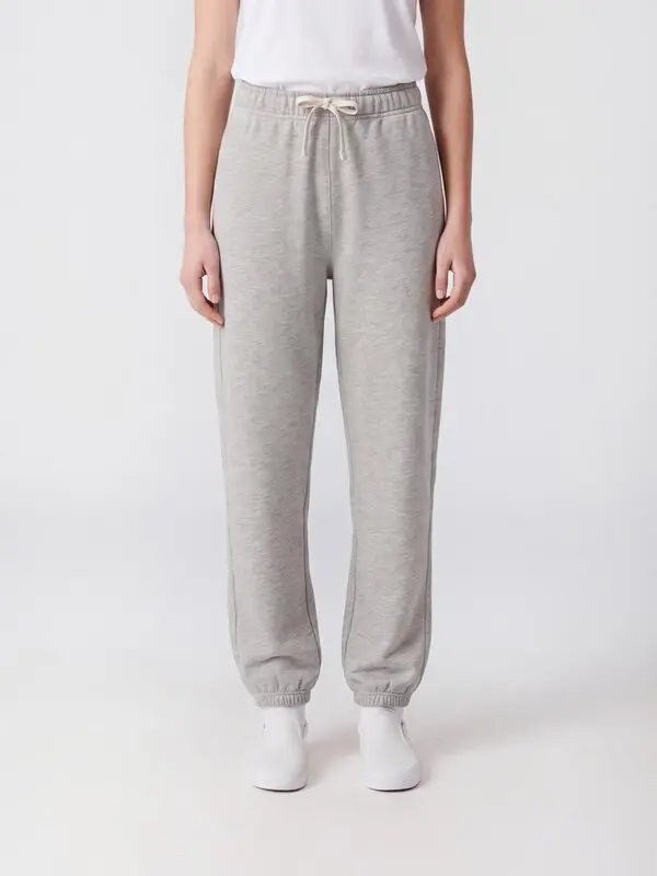 AUTRY Cotton Blend Jogging Trousers - Grey