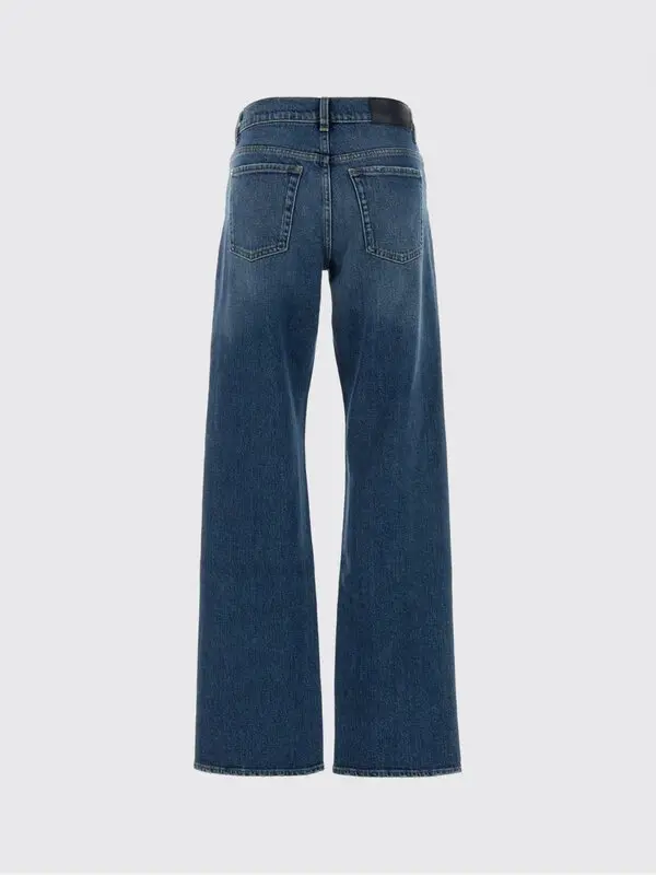 7 For All Mankind Wide Leg Jeans - Blue