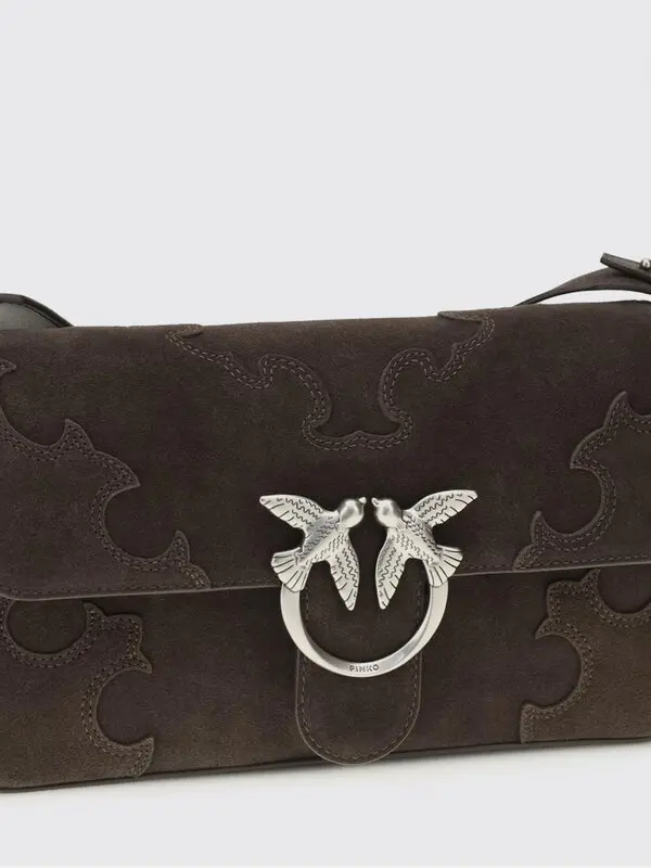Pinko Love Bag One Slouchy Suede Bag