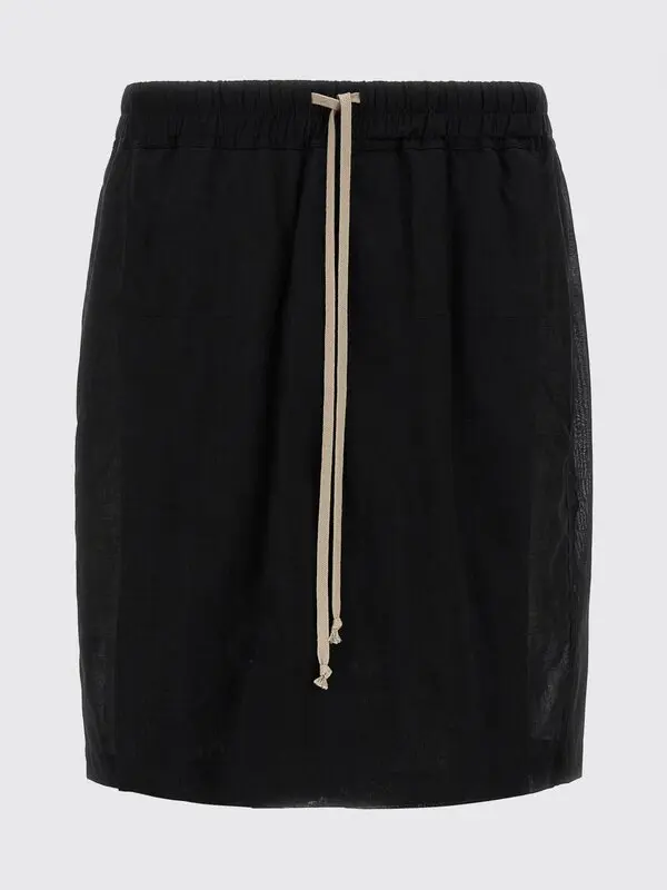 Rick Owens Drawstring Linen Shorts