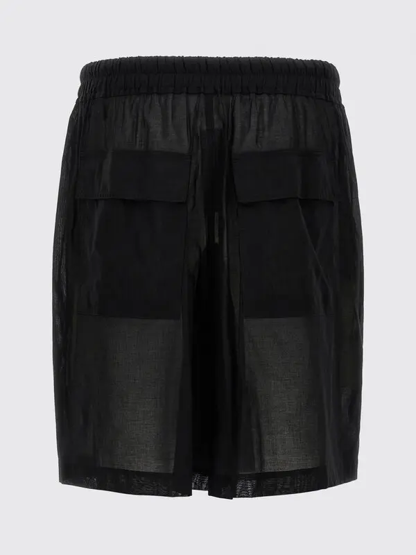 Rick Owens Drawstring Linen Shorts
