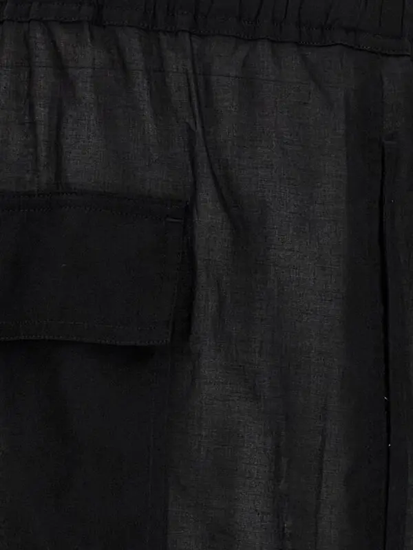 Rick Owens Drawstring Linen Shorts
