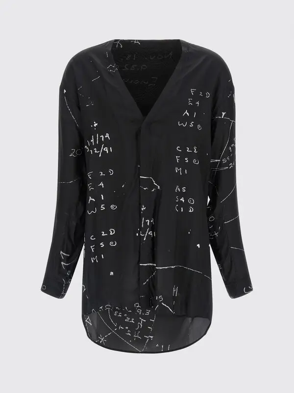 Rick Owens Printed Cotton Blend Shirt