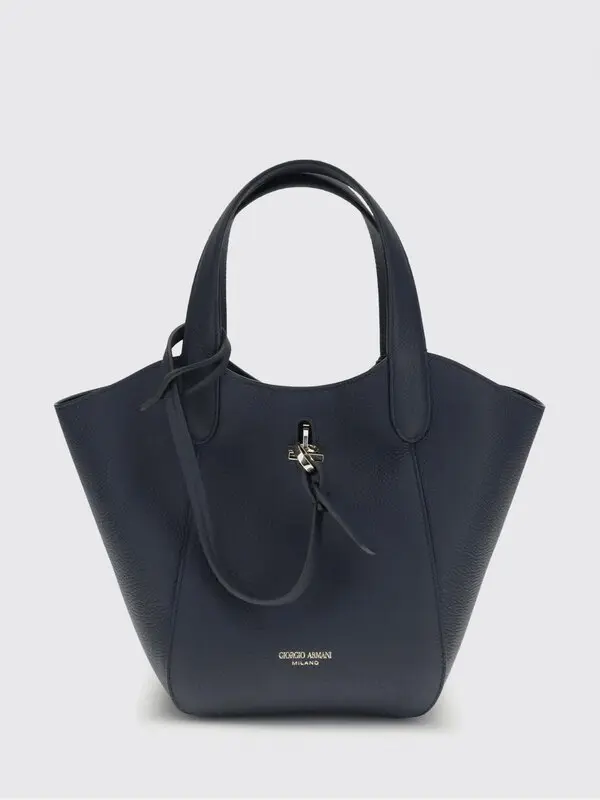 Giorgio Armani Grained Leather Handbag