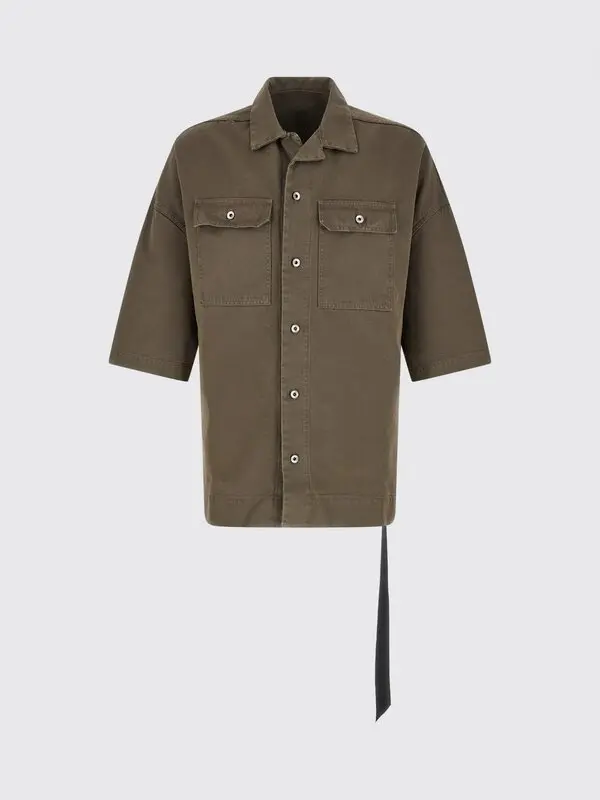 Rick Owens Cotton Casual Shirt - Grey