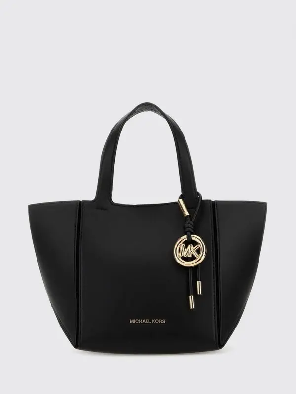 Michael Kors Jordi Leather Handbag - Black