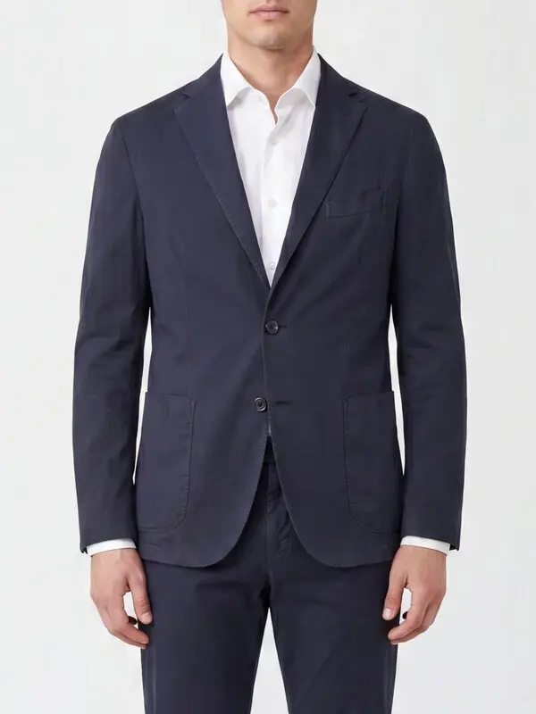 Boglioli Single-breasted Jacket - Blue