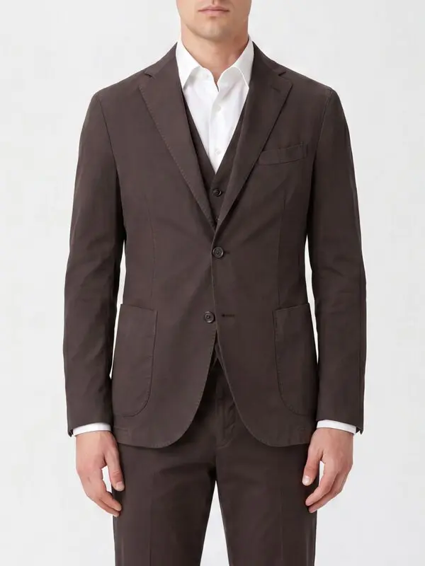 Boglioli Single-breasted Jacket - Cocoa