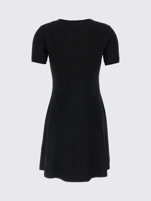 Valentino Garavani Viscose Knit Mini Dress With Bow Detail