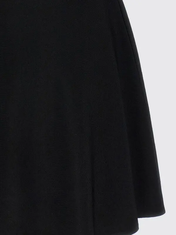 Valentino Garavani Viscose Knit Mini Dress With Bow Detail