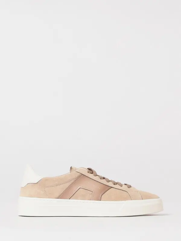 Santoni Suede Low Top Sneakers - Brown