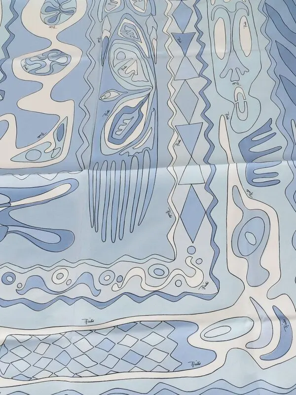 Emilio Pucci Neck Scarf - Blue