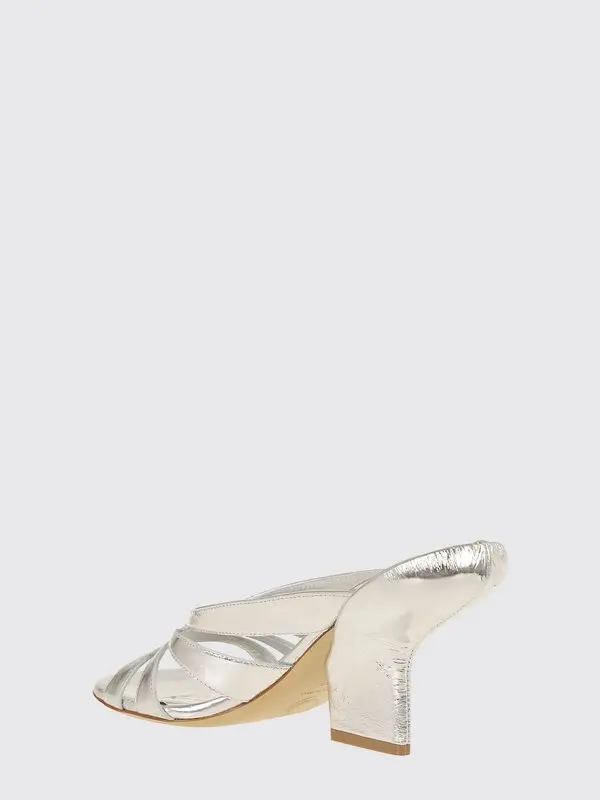 Dries Van Noten Laminated Leather Mules