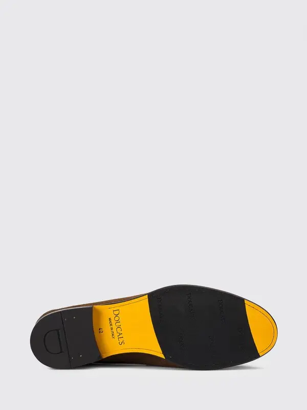 DOUCAL'S Suede Tassel Loafers - Brown
