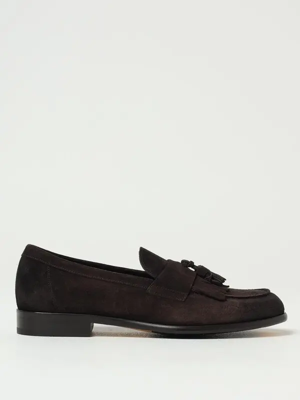 DOUCAL'S Suede Tassel Loafers