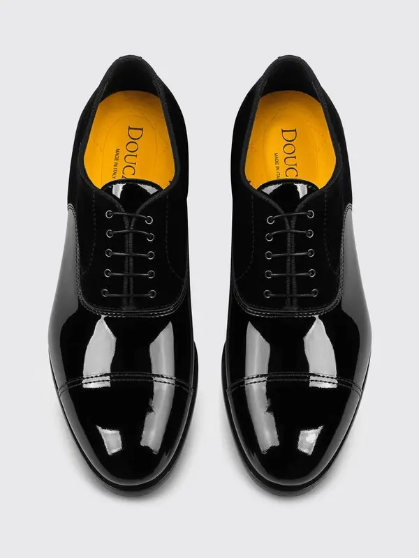 DOUCAL'S Patent Leather Oxford Shoes