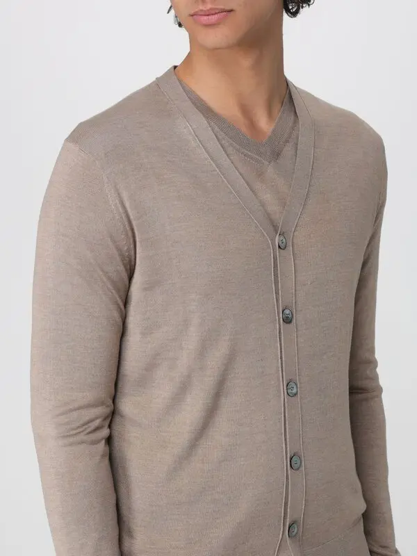 BALLANTYNE Silk Cardigan - Ivory