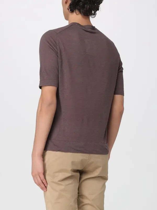 BALLANTYNE Argyle Knit Top - Blue