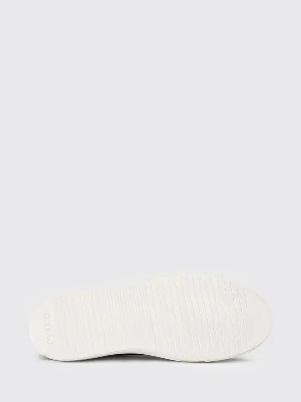 DOUCAL'S Smooth Calf Leather Lace-up Sneakers