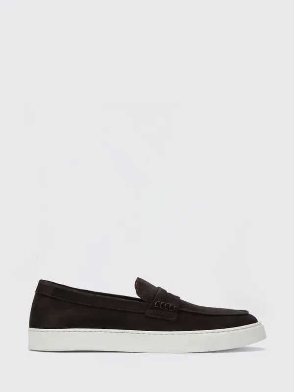 DOUCAL'S Suede Loafers - Brown