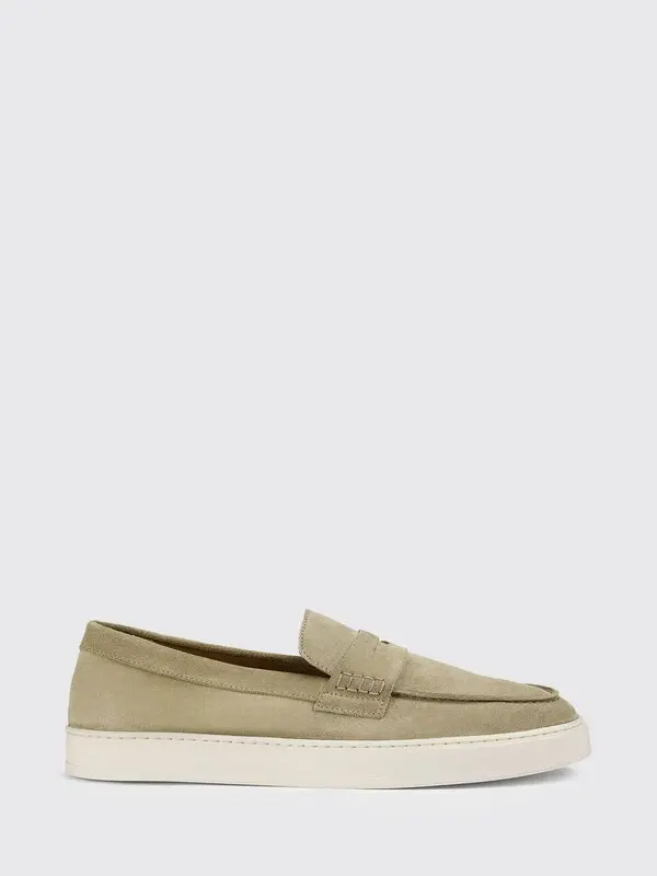 DOUCAL'S Suede Loafers - Sand