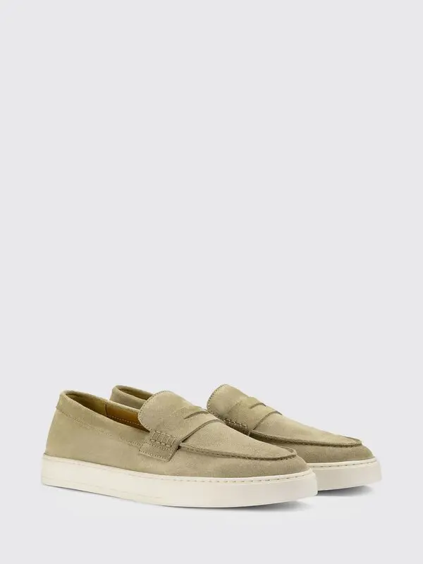 DOUCAL'S Suede Loafers - Sand