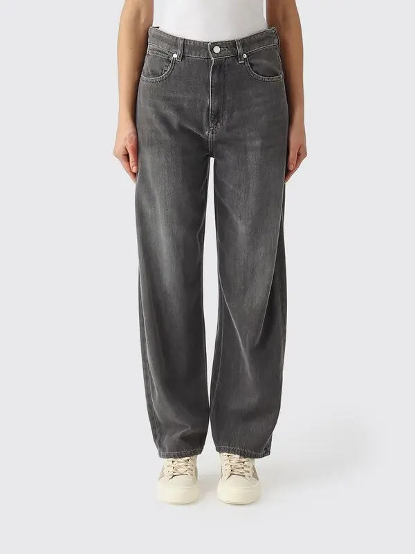 Max Mara Wide Leg Jeans - Grey