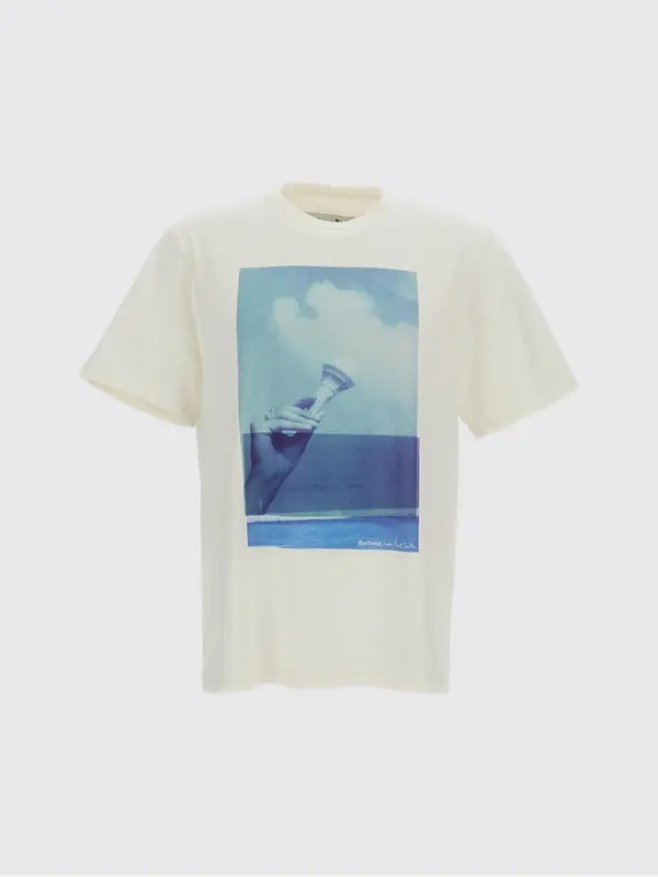 Barbour Printed Cotton T-shirt